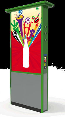 2*50" Demo Screen Reverse Vending Machine For Plastic Bottles