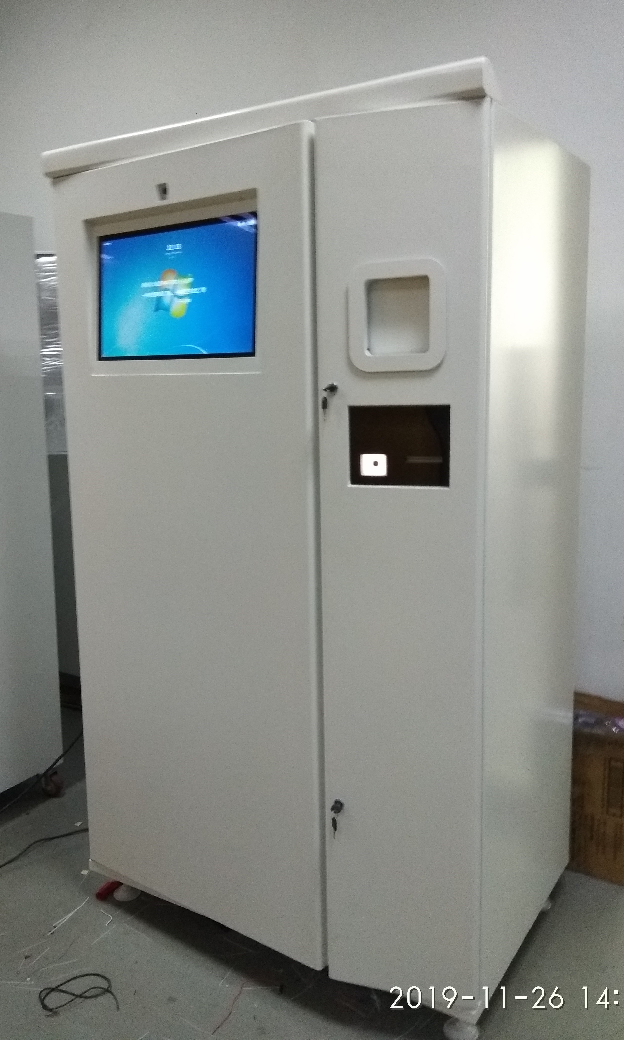 ID Card QR Code Storage Capacity 15kgs Coffee Cup Recycling Machine ID Card QR Code Storage Capacity 15kgs Coffee Cup Recycling Machine