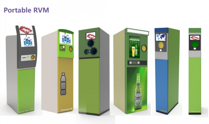 Barcode Matching Aluminum Can Reverse Vending Machine Digital Deposit ...