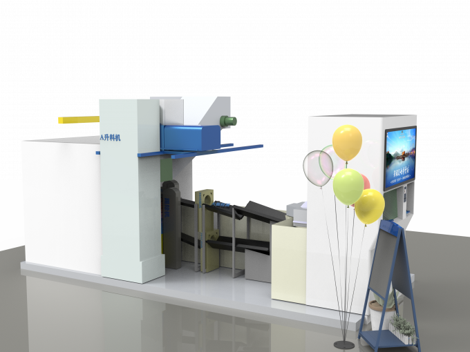 Tailor Made Embedded Type Plastic bottle / Metal can RVM Sorting Machine